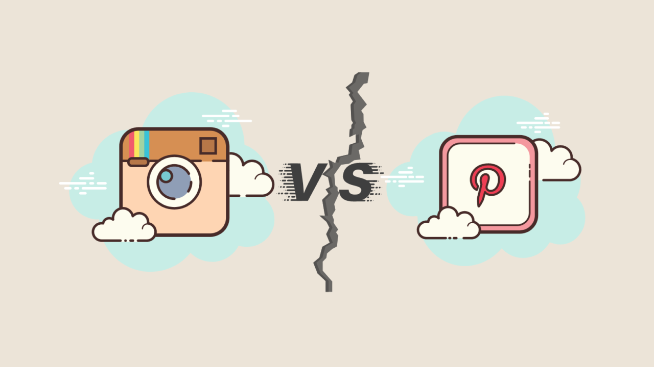 Instagram vs. Pinterest: Ein Vergleich der Giganten - CONTENT ARTISTS